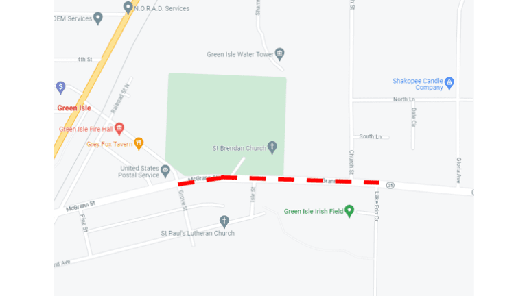 MNDOT Sidewalk Install - City of Green Isle